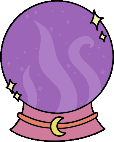 Crystal Ball Halloween Sticker for iOS & Android | GIPHY