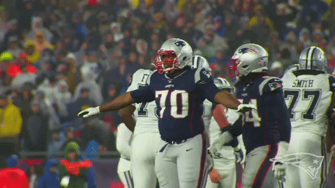 Football Sport GIF by New England Patriots - Find & Share on GIPHY