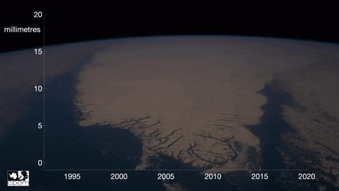 Sea Level Animation GIF by European Space Agency - ESA - Find & Share ...