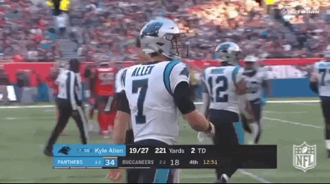 Carolina Panthers Football GIF by NFL - Find & Share on GIPHY