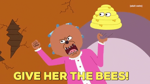 Goldilocks And The Three Bears Bees GIF by Adult Swim - Find & Share on ...