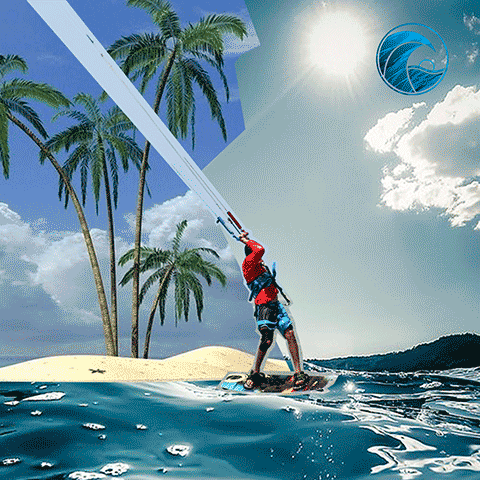 JERISPORTS Kiteboarding School GIF - Find & Share on GIPHY