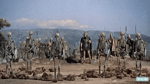 Ray Harryhausen Odyssey GIF by Turner Classic Movies - Find & Share on ...