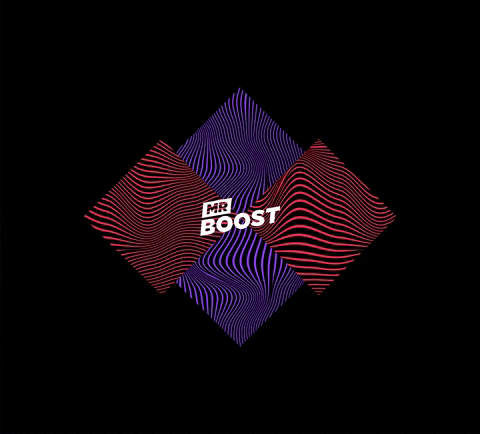 Logo Pink GIF by Mr Boost - Find & Share on GIPHY