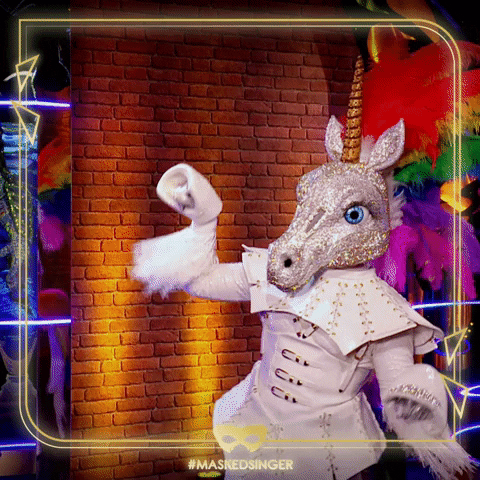 Unicorn GIF by The Masked Singer UK - Find & Share on GIPHY