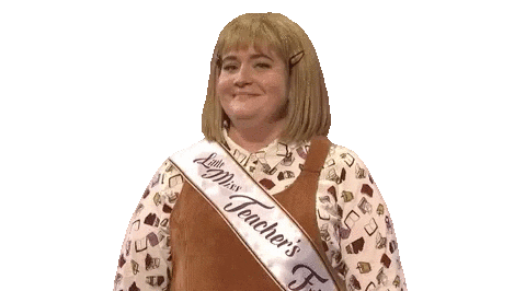 Aidy Bryant Yes Sticker by Saturday Night Live for iOS & Android | GIPHY