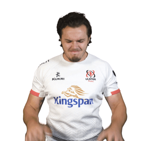 Angry Jacob Stockdale Sticker by Ulster Rugby for iOS & Android | GIPHY