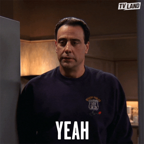Everybody Loves Raymond Yes GIF by TV Land - Find & Share on GIPHY