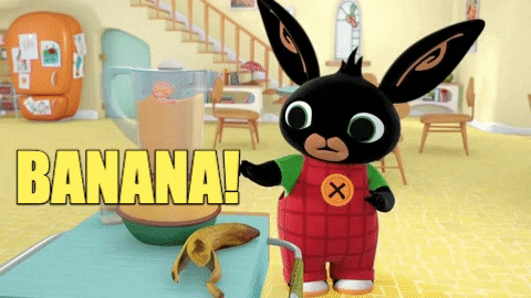 Bingbunny Banana GIF by Bing Bunny - Find & Share on GIPHY