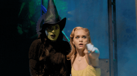 Elphaba GIF by Broadway.com - Find & Share on GIPHY