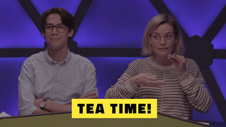 Tea Time Fancy GIF by Dropout.tv - Find & Share on GIPHY