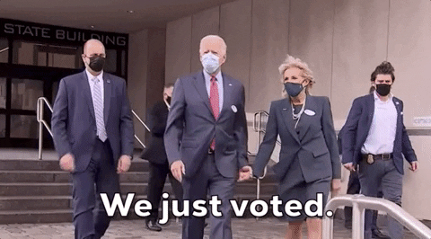 Joe Biden Vote GIF by Election 2020 - Find & Share on GIPHY