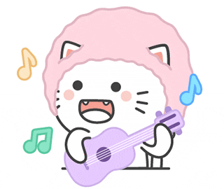 Cat Sing GIF by Kiki - Find & Share on GIPHY