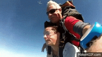 Skydiving GIF - Find & Share on GIPHY