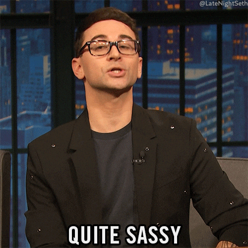 Sassy Smirk Gif