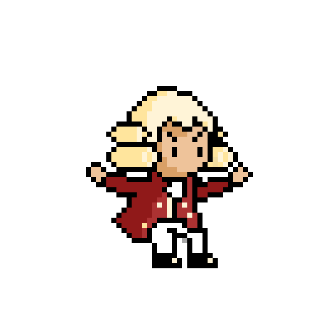 Classical Music Pixel Sticker for iOS & Android | GIPHY