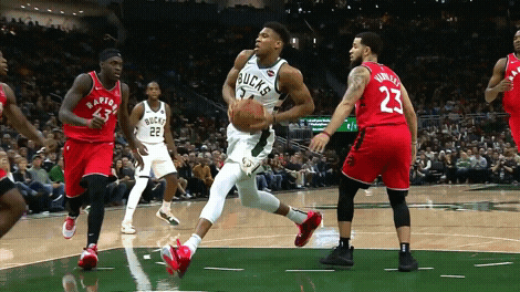 Fiserv Forum Reaction GIF by Milwaukee Bucks - Find & Share on GIPHY
