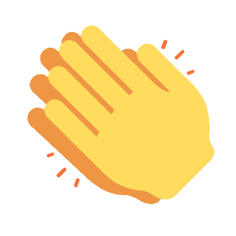 Clap Sticker by Twitter for iOS & Android | GIPHY