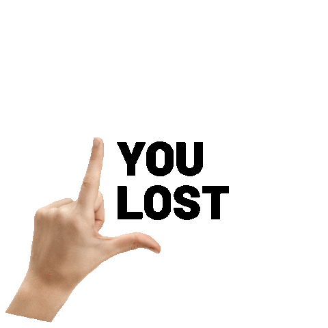 Loser Sticker by KTO for iOS & Android | GIPHY