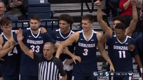 Gonzaga Bulldogs GIF - Find & Share on GIPHY