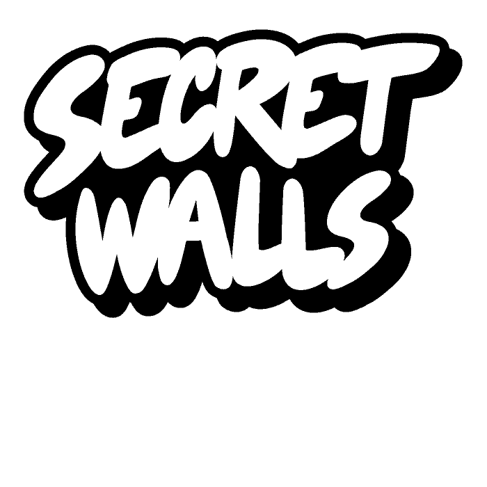 Black And White Illustration Sticker by Secret Walls for iOS & Android ...