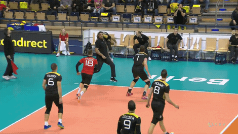 Olympics Volley GIF by CEV - European Volleyball - Find & Share on GIPHY