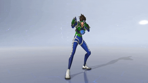 Overwatch Tracer GIF by Vancouver Titans - Find & Share on GIPHY