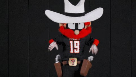 Texas Tech Raider Red GIF by Texas Tech Football - Find & Share on GIPHY