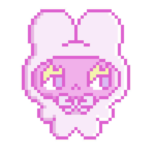 Pixel Bunny Sticker by cait robinson for iOS & Android | GIPHY