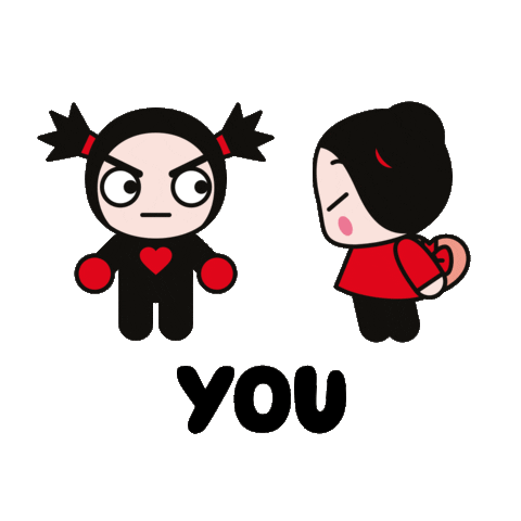 Valentine Love Sticker by Pucca World for iOS & Android | GIPHY