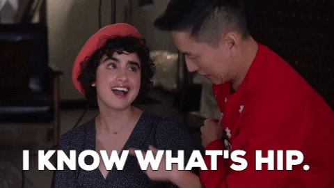 Hipster Hip GIF by ABC Network - Find & Share on GIPHY