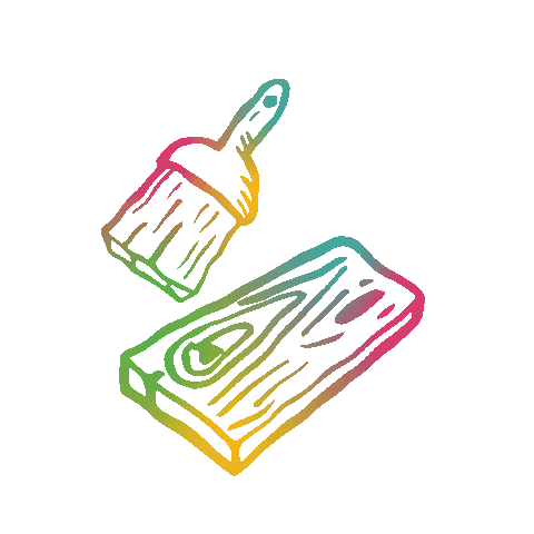 Painting Paint Sticker by TheRusticBrush for iOS & Android | GIPHY