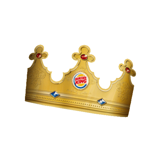 Crown Corona Sticker By Burger King Espa a For IOS Android GIPHY