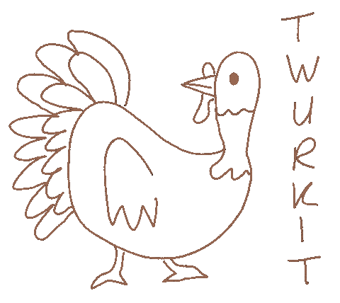 Twerk It Thanks Giving Sticker for iOS & Android | GIPHY