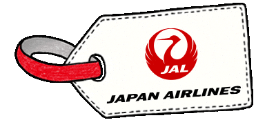 Trip Flying Sticker by Japan Airlines for iOS & Android | GIPHY
