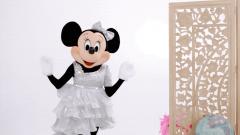 Happy Dance GIF by Minnie Mouse - Find & Share on GIPHY