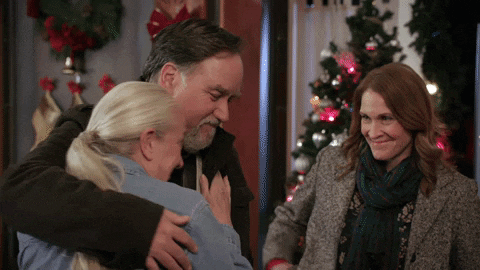 Christmas Family GIF by Hallmark Channel - Find & Share on GIPHY