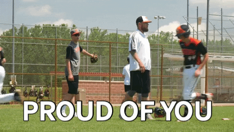 Happy Baseball GIF by Rawlings Tigers - Find & Share on GIPHY