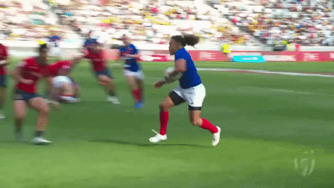 Hand Off France GIF by World Rugby - Find & Share on GIPHY