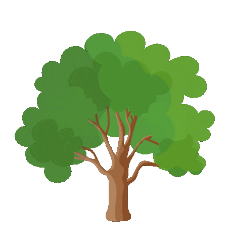 Tree Plant Sticker by Kew Gardens for iOS & Android | GIPHY