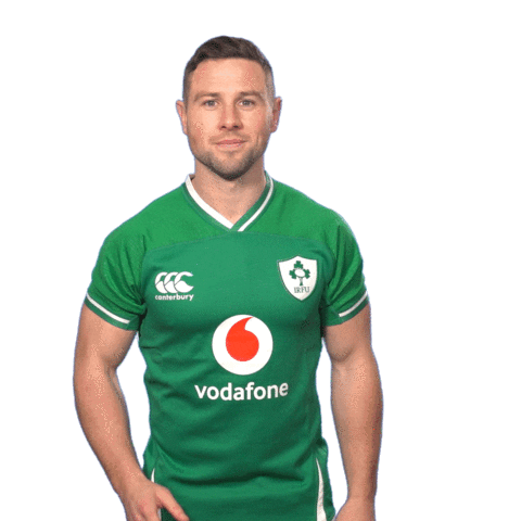 Swipeup Pointing Sticker by Irish Rugby for iOS & Android | GIPHY