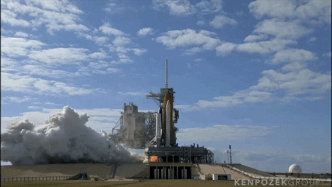 Blast Off Nasa GIF by The Pozek Group - Find & Share on GIPHY
