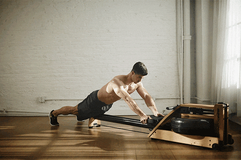 Straddling the rower : r/orangetheory