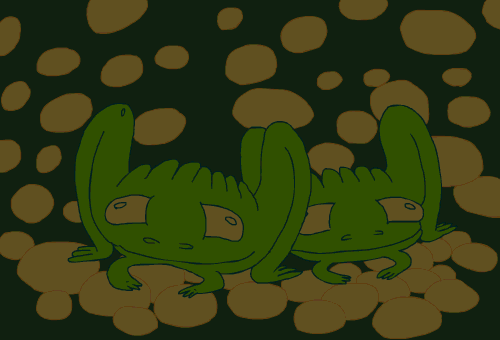 Animation Frogs GIF by Max Litvinov - Find & Share on GIPHY