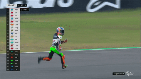 Kazuki Masaki Running GIF by MotoGP - Find & Share on GIPHY