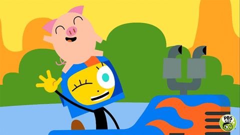 Oh Hello Wink GIF by PBS KIDS - Find & Share on GIPHY