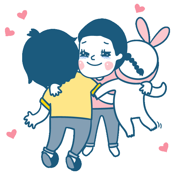 Friends Love Sticker by FaceTory for iOS & Android | GIPHY