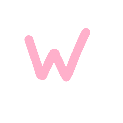 Pastel W Sticker for iOS & Android | GIPHY