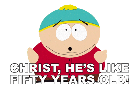 50 Years Cartman Sticker by South Park for iOS & Android | GIPHY