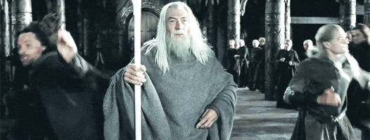 Gandalf GIF - Find & Share on GIPHY